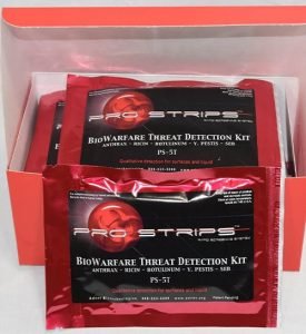 Pro Strips 5 Agent Biowarfare Threat Detection Kit 10/bx - AdVnt ...
