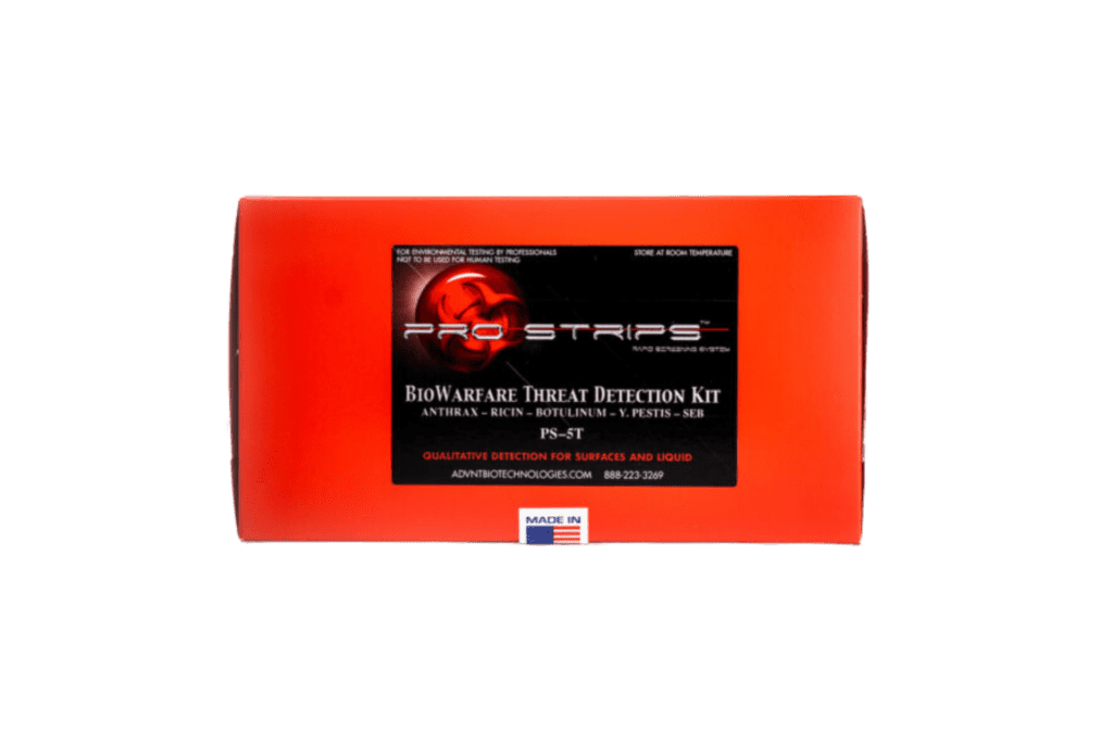 Pro Strips 5 Agent Biowarfare Threat Detection Kit 10/bx - AdVnt ...