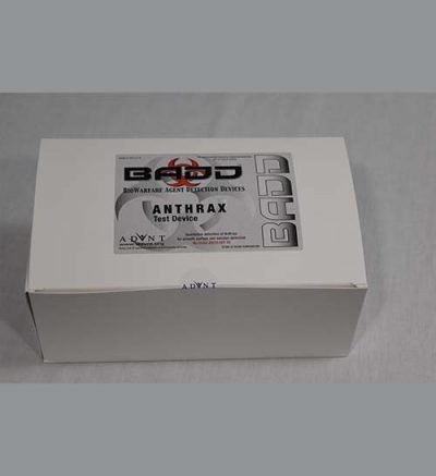 BADD Anthrax Biowarfare Detection Test Kits- 10/Bx - AdVnt Biotechnologies