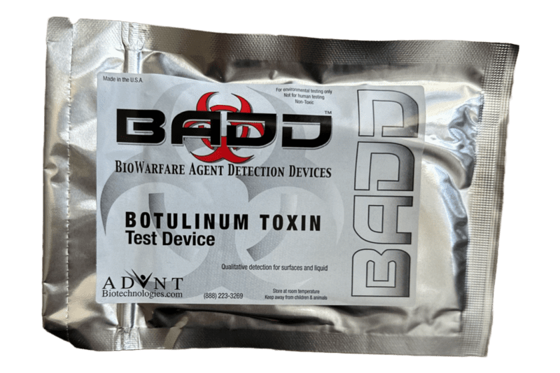 BADD Botulinum Toxin Biowarfare Detection Test Kits- 10/Bx - AdVnt ...