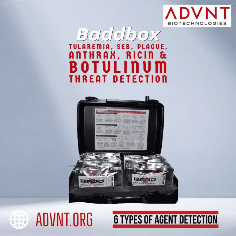 BADDBOXX Anthrax, Ricin, Botulinum, Plague, SEB & Tularemia Threat ...