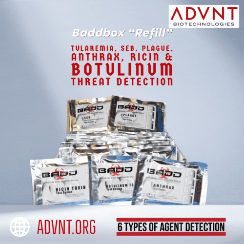 BADDBOXX Anthrax, Ricin, Botulinum, Plague, SEB & Tularemia Threat ...