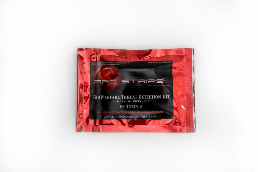 Pro Strip Triple Toxin Threat Detection Kit 1/pouch - AdVnt Biotechnologies