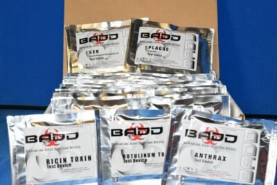 BADD Anthrax Biowarfare Detection Test Kit- 10 Kits/Bx - AdVnt ...